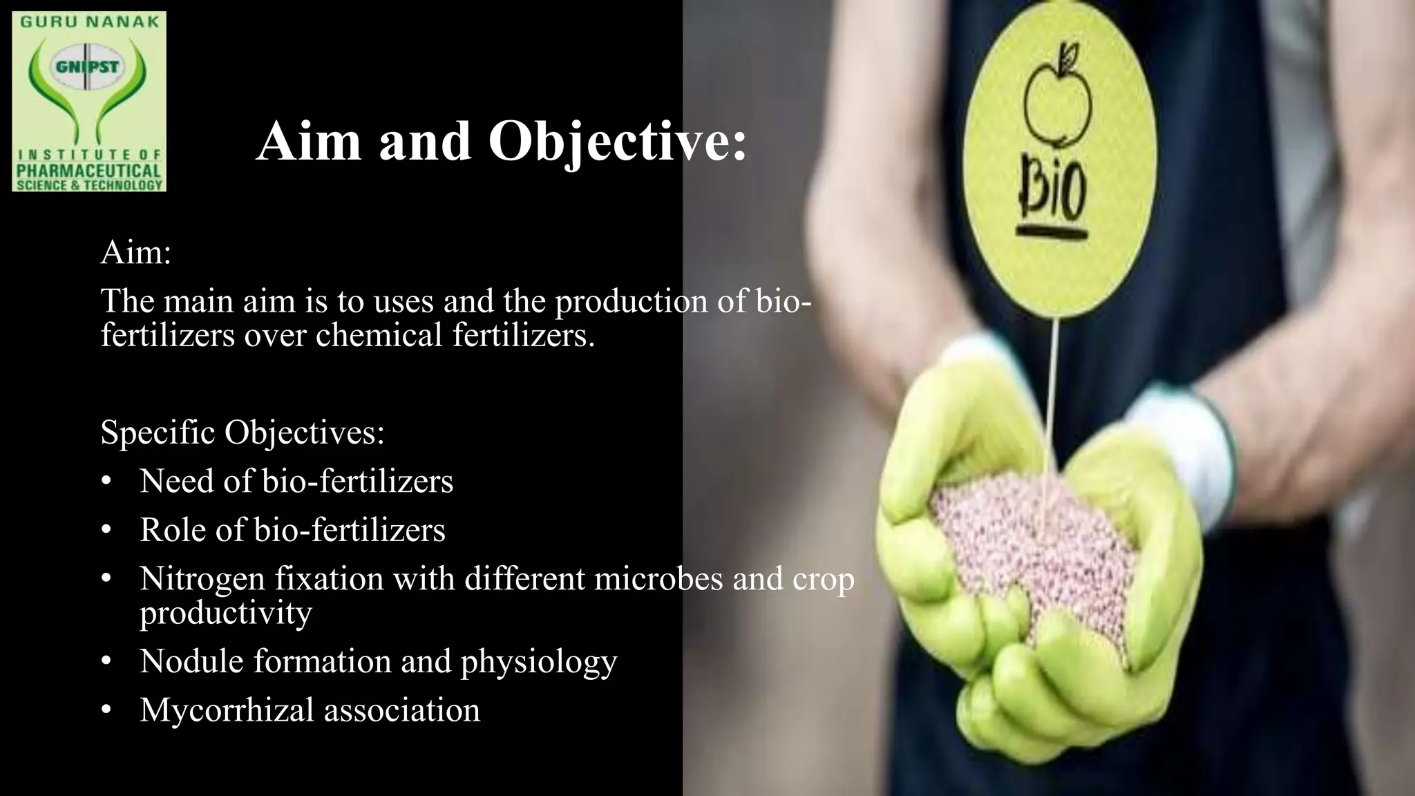Role of bio fertilizers in sustainable organic agricultural development ...