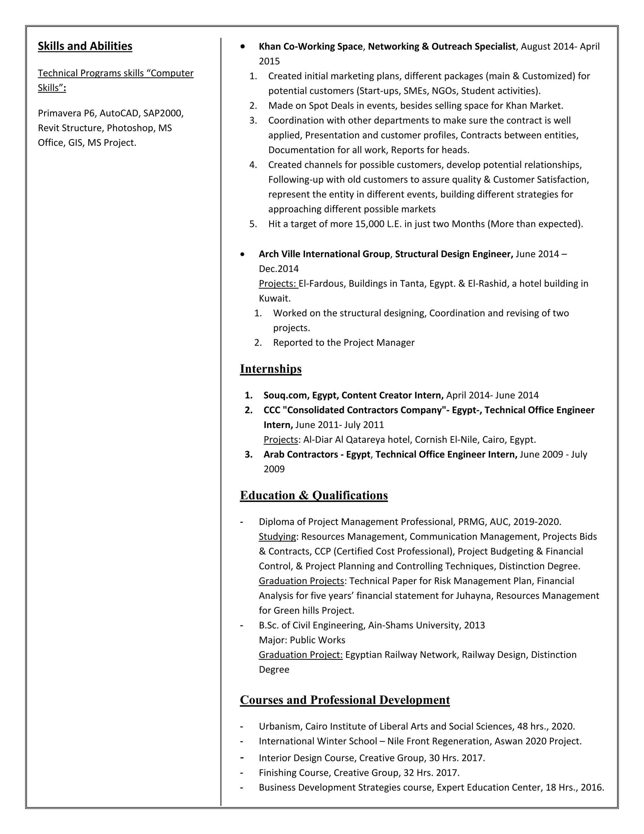 Aya samir CV | PDF