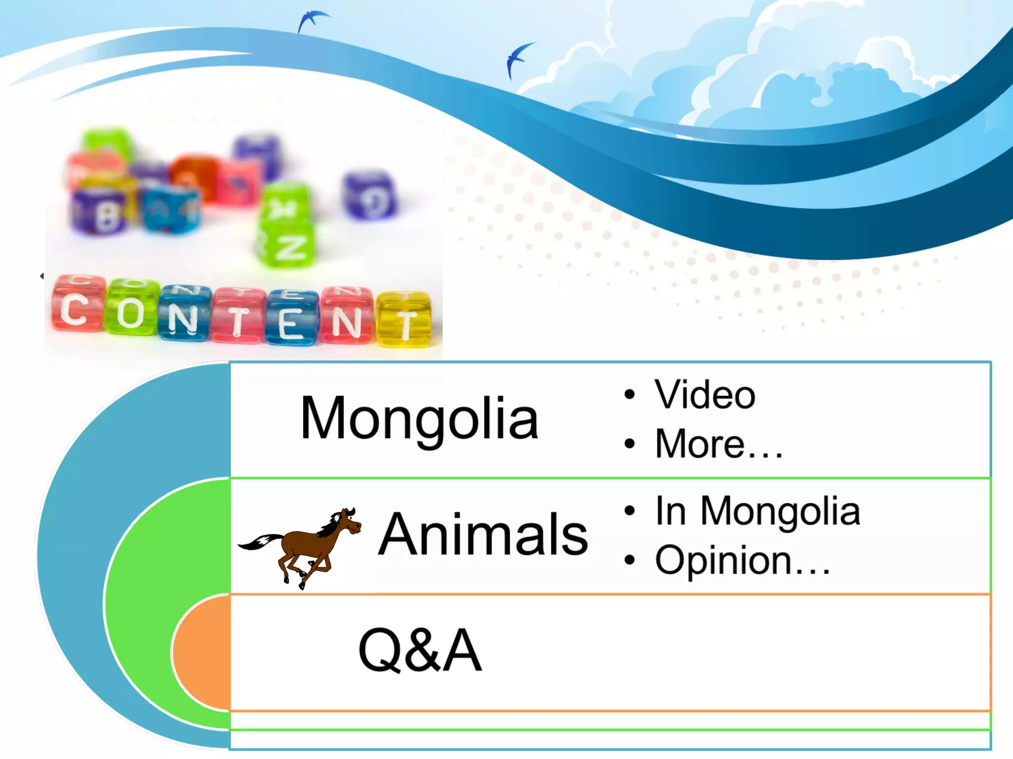 Mongolia and wildlife | PPT