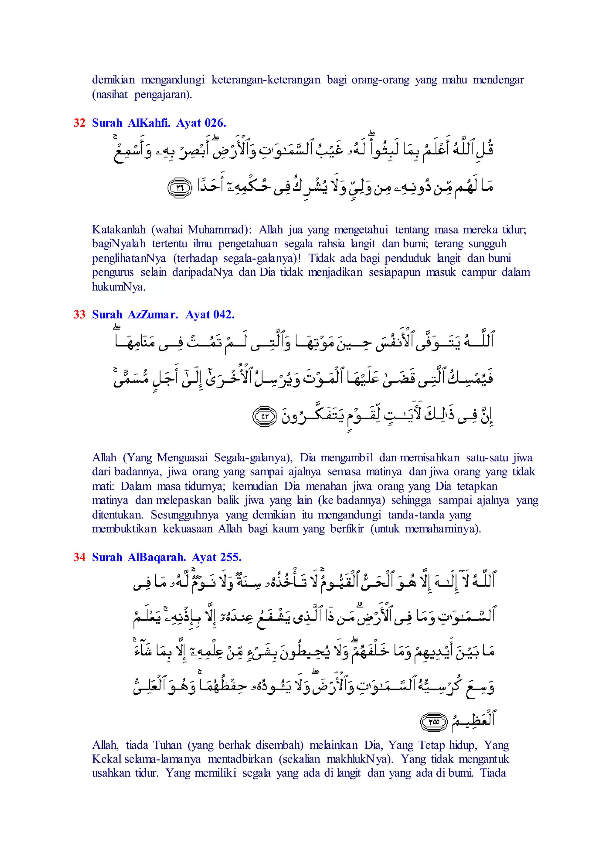 Ayat ayat al quran tentang akhlak | DOCX
