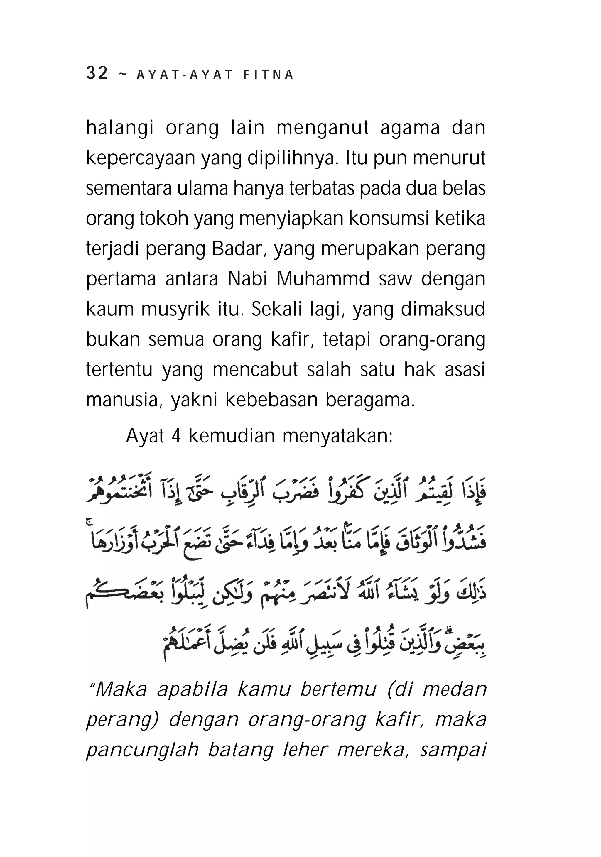 Ayat ayat fitnah | PDF