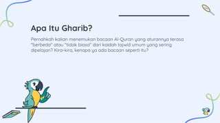 Ayat-Ayat Gharib dalam Alquran beserta contoh dan lafadznya | PDF