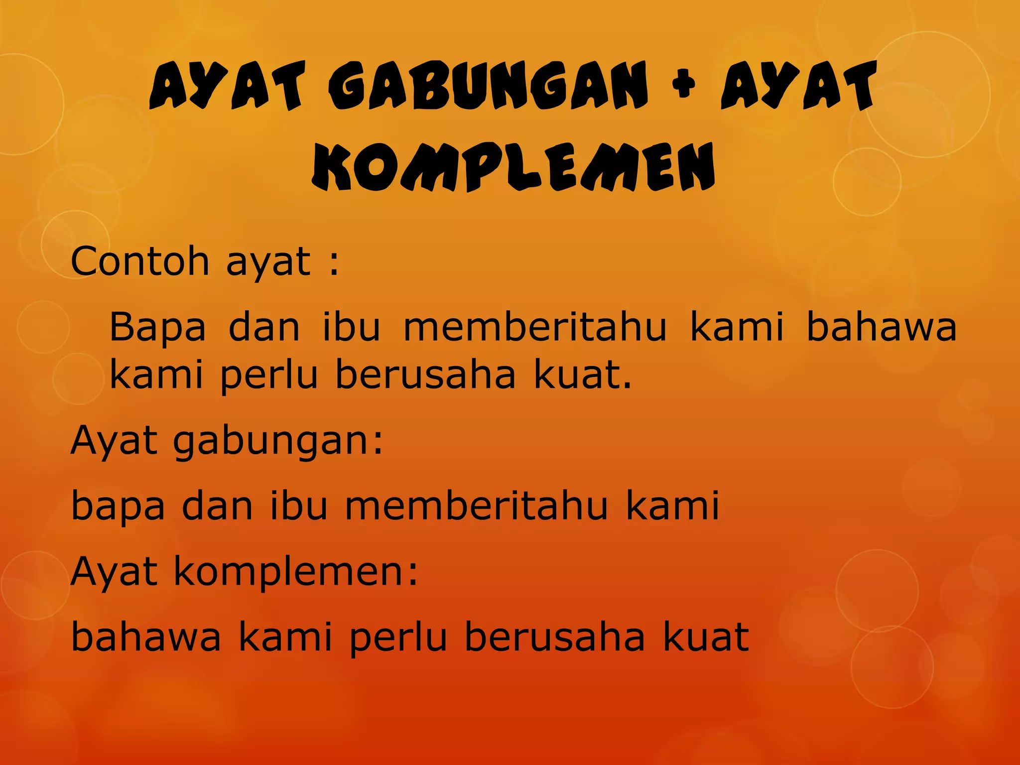 Ayat majmuk campuran i | PPSX