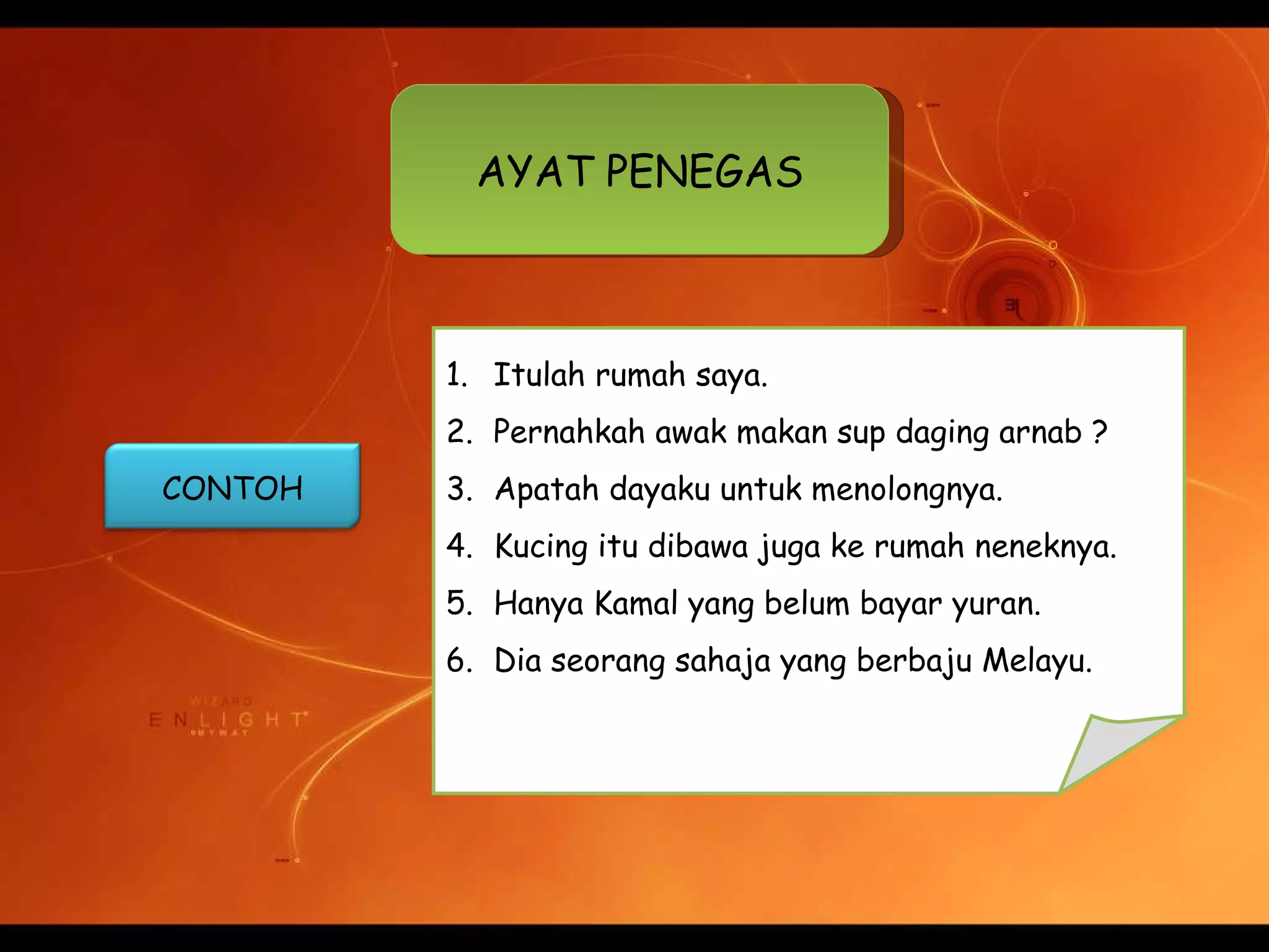 Ayat penegas | PPT