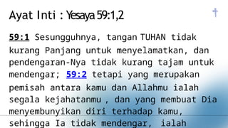 ayat responsoria.pptx gereja masehi advent hari ketujuh | PPTX
