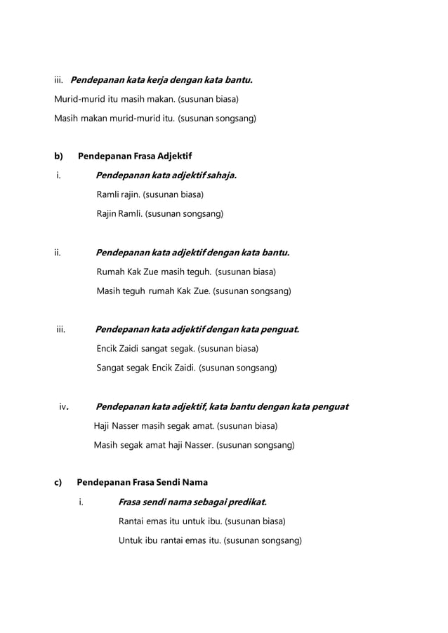 Ayat songsang 2 | PDF