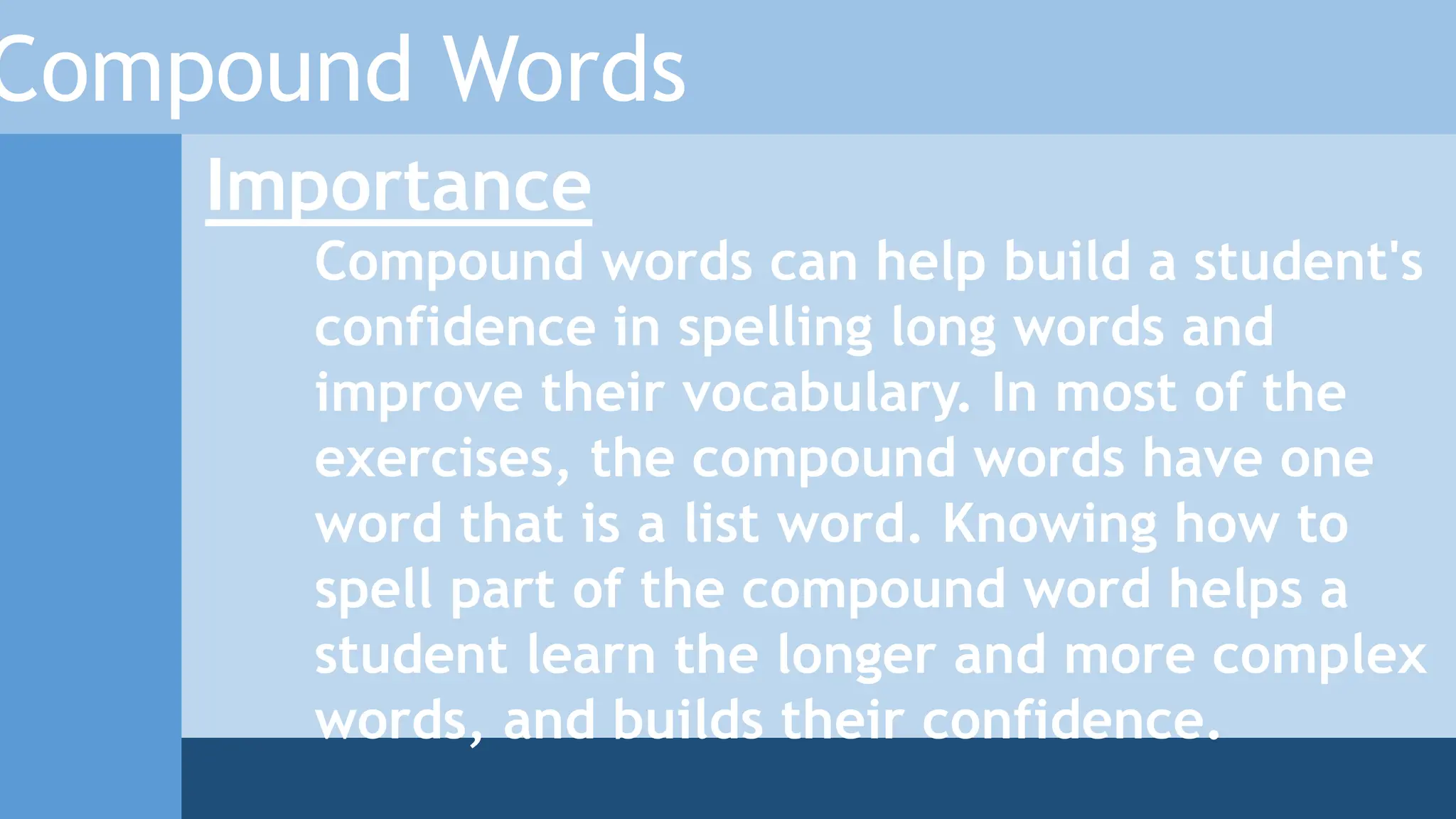 Compound words | PPTX