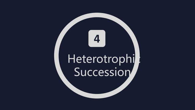Succession(Hydrocere,lithocere,psammosere and heterotrophic succession ...