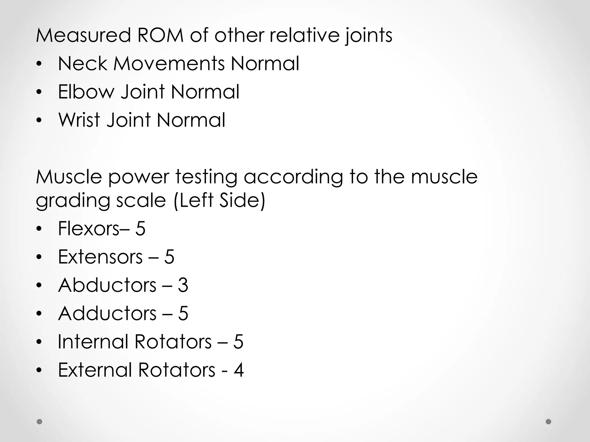 Supraspinatus Tendinitis Case Presentation of Musculoskeletal Module | PPTX