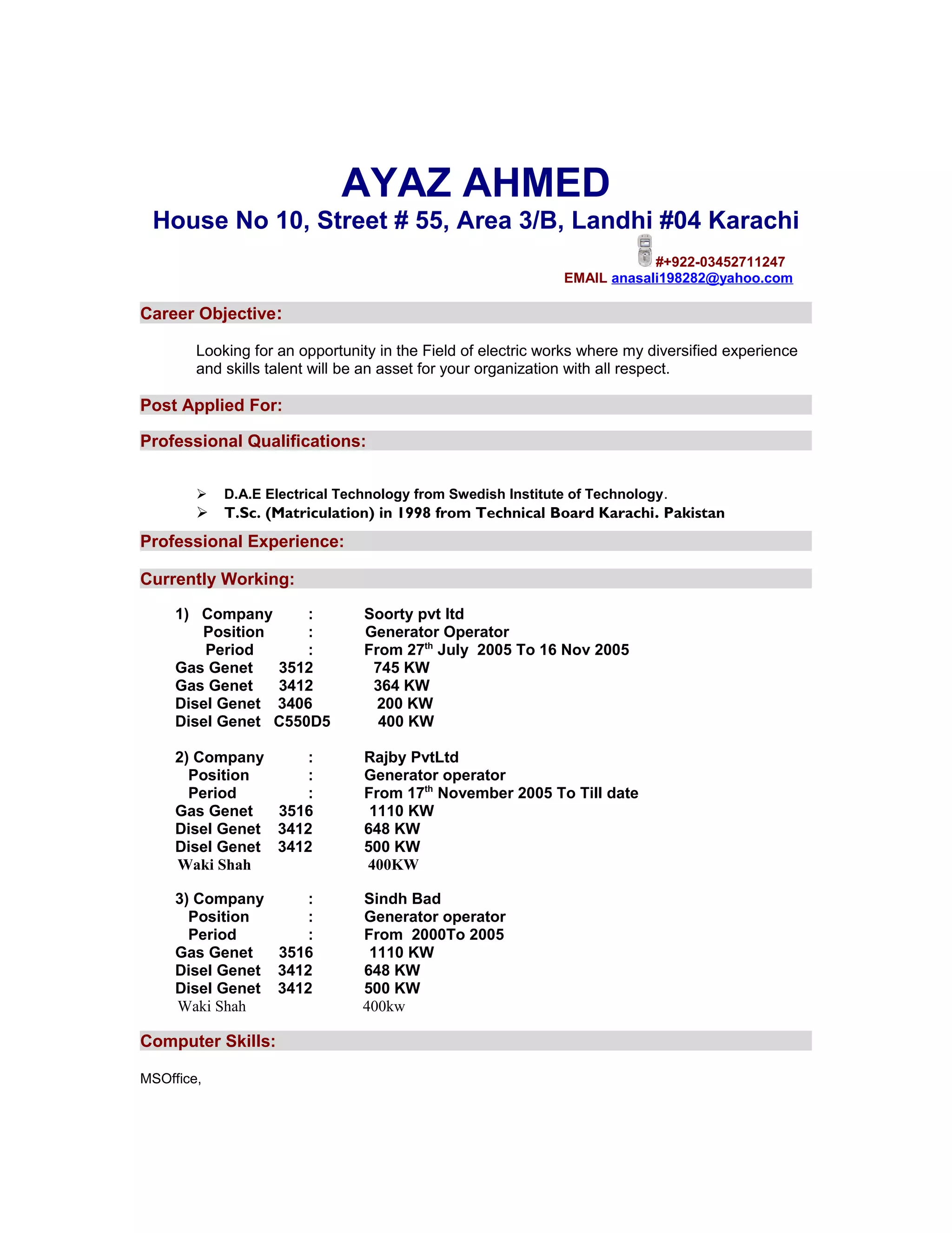Ayaz ahmed | PDF