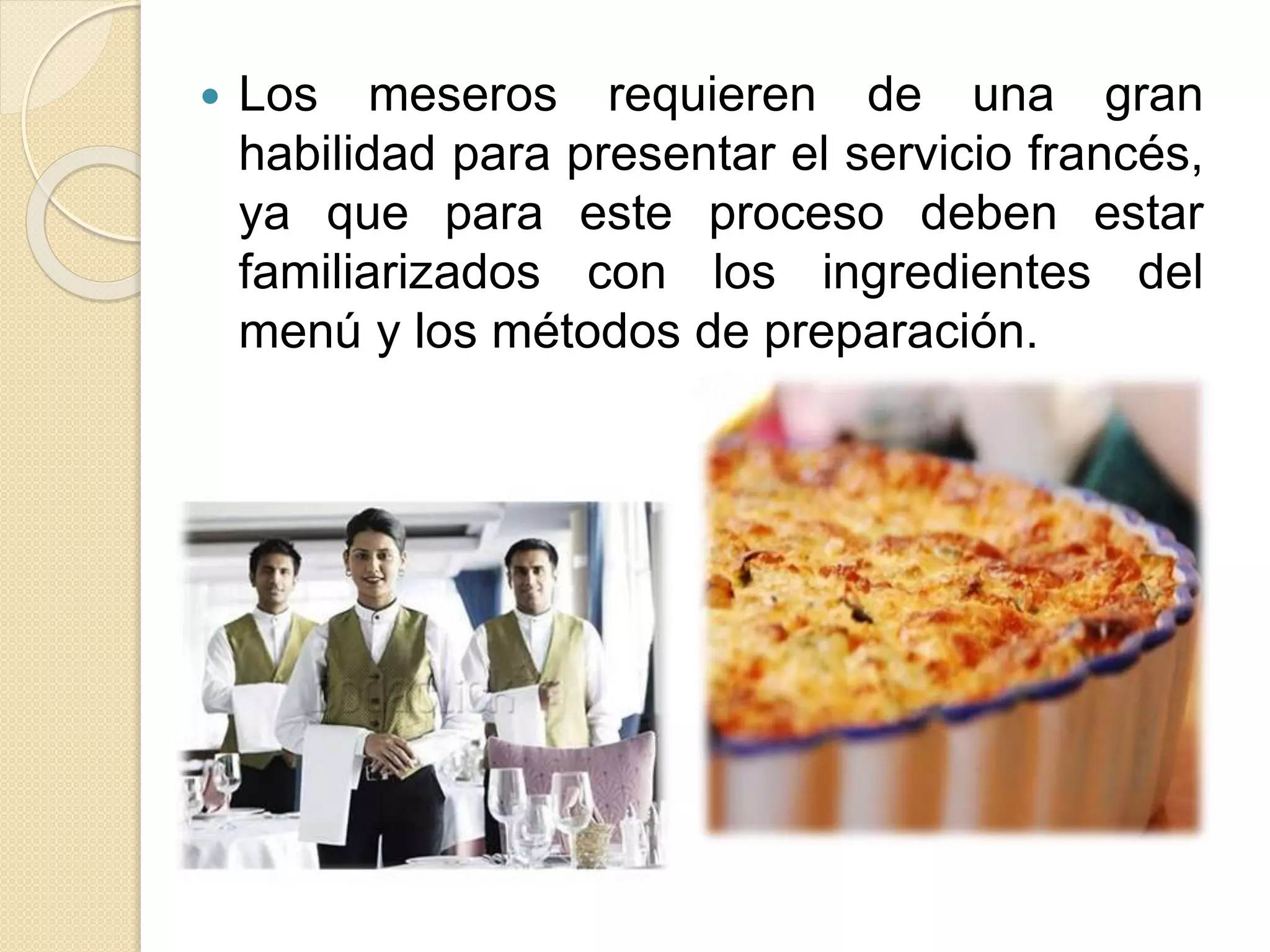 servicio frances | PPT | Descarga Gratuita