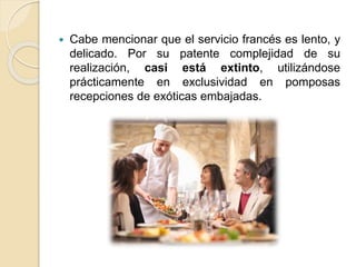 servicio frances | PPTX