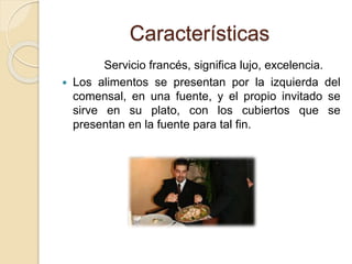 servicio frances | PPTX