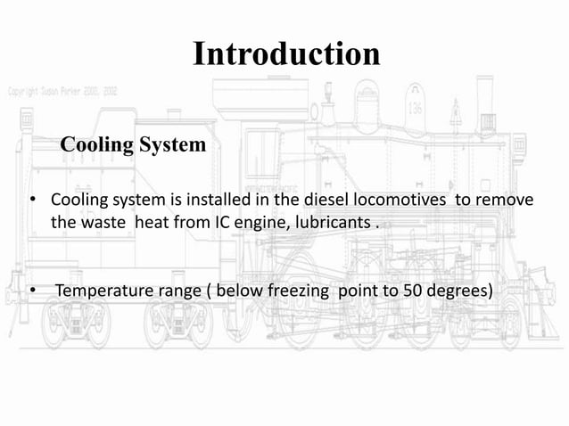 cooling systems in railway diesel engines | PPTX