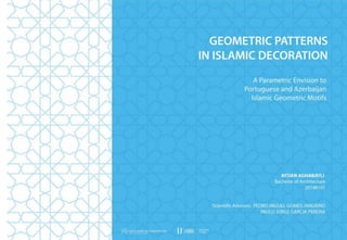 Parametric Envision to Islamic Geometric Patterns | PPTX