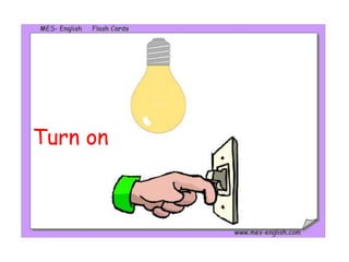 verbs_in_English_about_flashcards_with_images | PPT