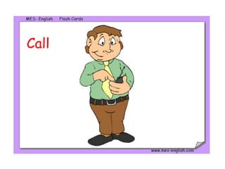 verbs_in_English_about_flashcards_with_images | PPT