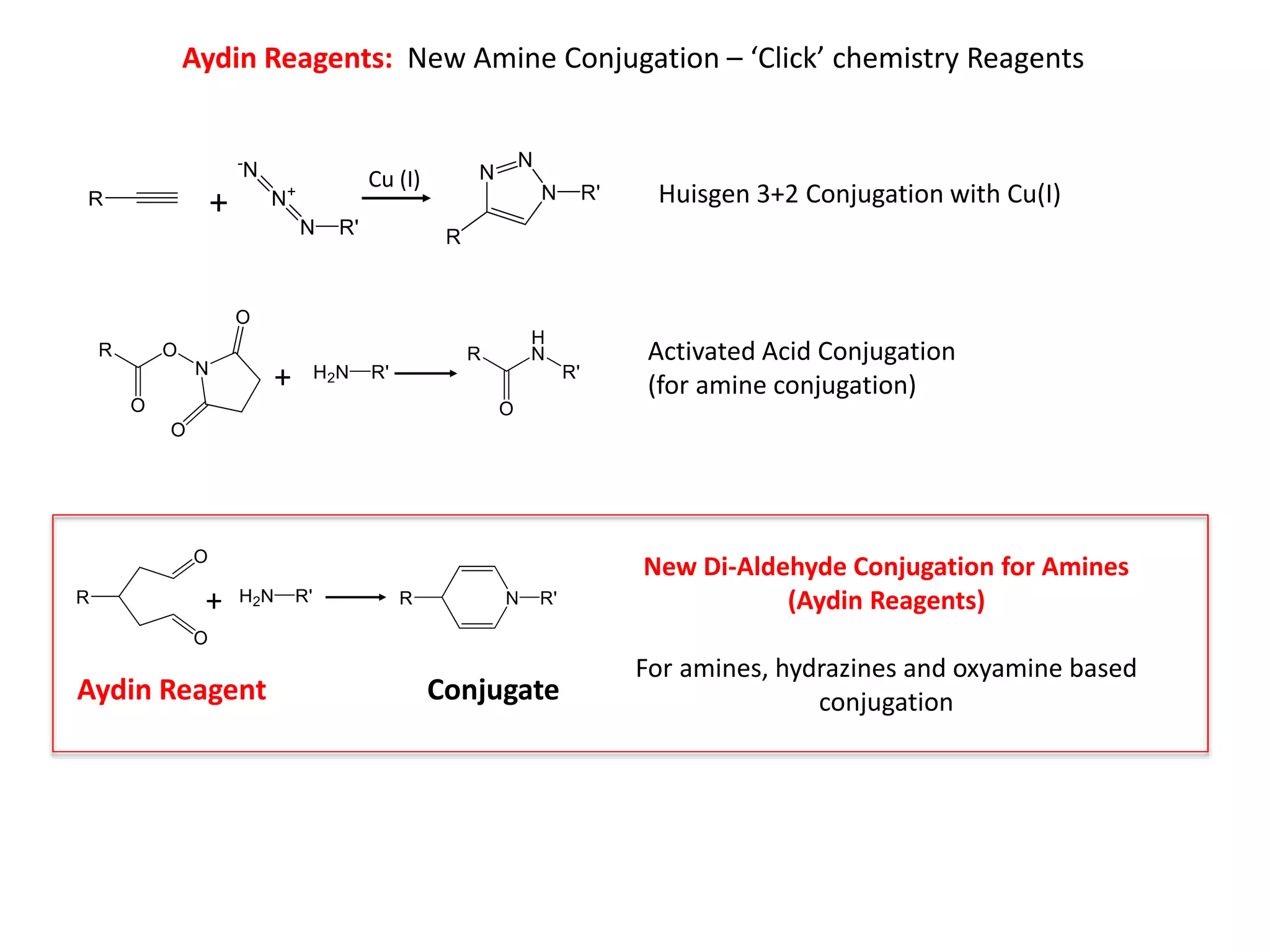 Aydin Reagent Bioconjugation Intro | PPT