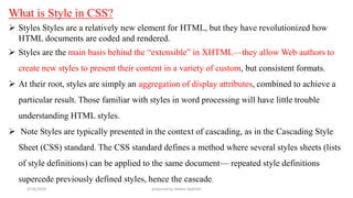 This is css which compiled by alex that is impo | PPT