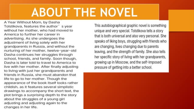 A YEAR WITHOUT MOM by Dasha Tolstikova.pptx