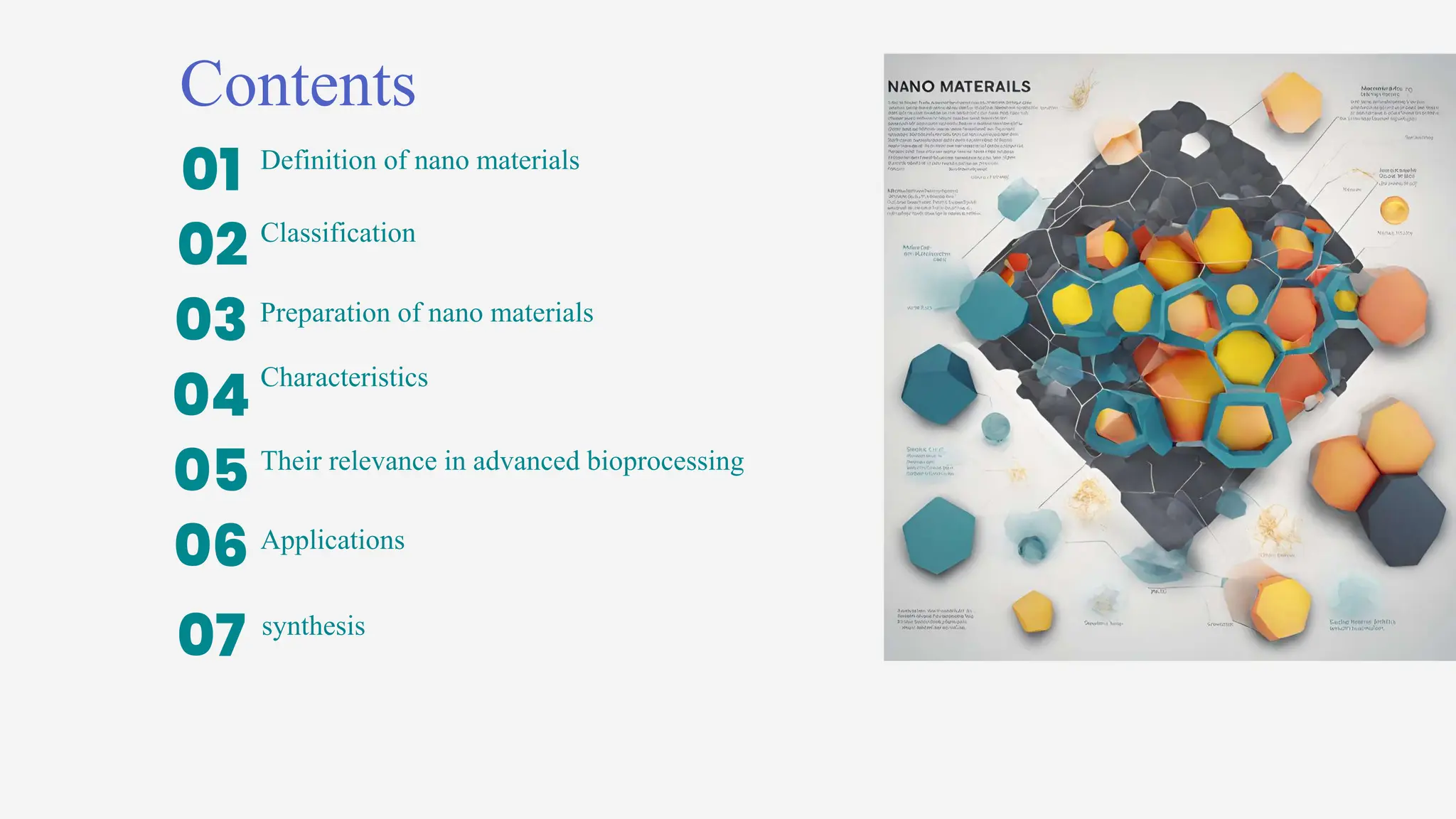 nanomaterials are defined as materials where at least one of their ...