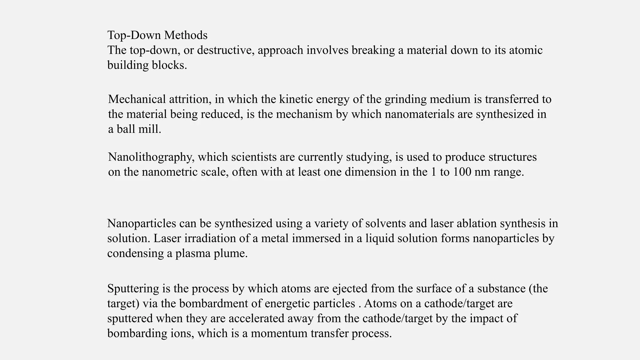 nanomaterials are defined as materials where at least one of their ...