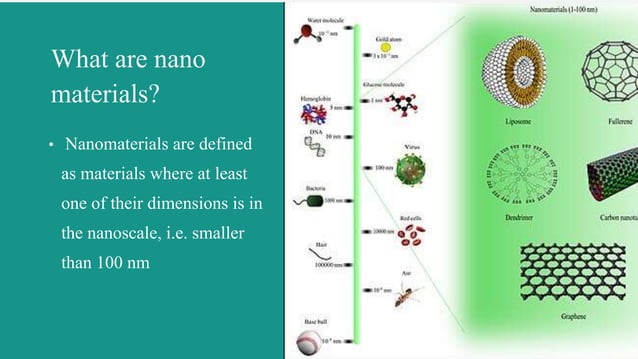 nanomaterials are defined as materials where at least one of their ...
