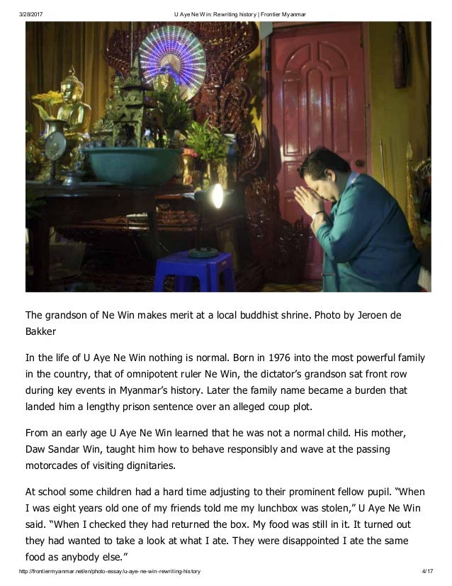 Aye Ne Win-The Grandson of Former Dictator Ne Win.pdf