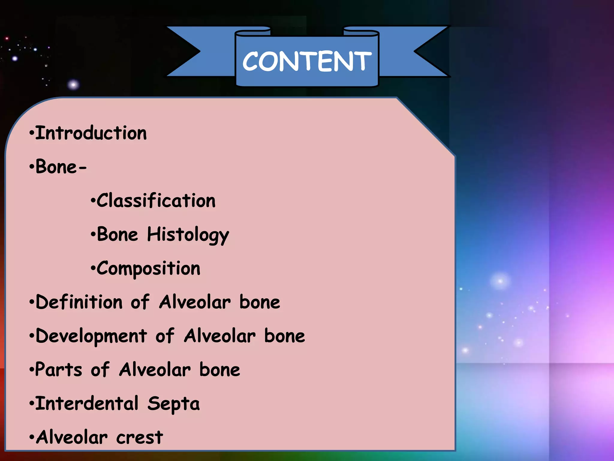 Alveolar bone_ Dr. Ayesha Taha | PPTX
