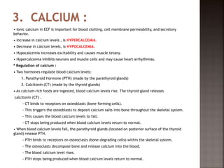 FLUID AND ELECTROLYTE BALANCE | PPTX