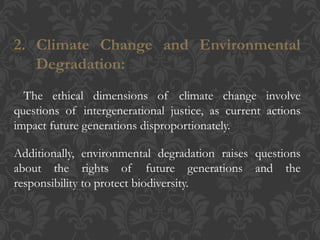 Global ethics and current challenges important note | PPT