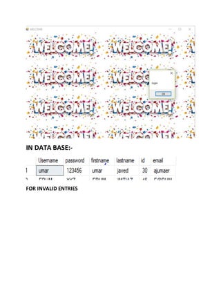 VISUAL PROGRAMING LOGIN_SIGNUP_FOAM | DOCX