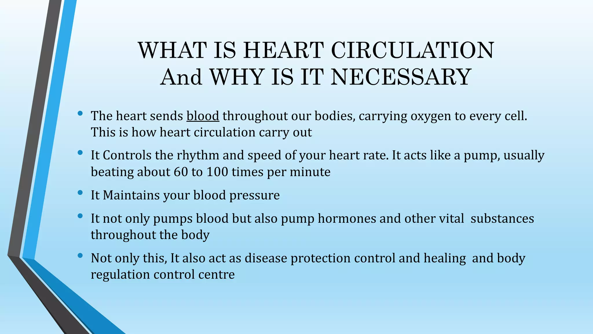 Heart and circulation | PPTX