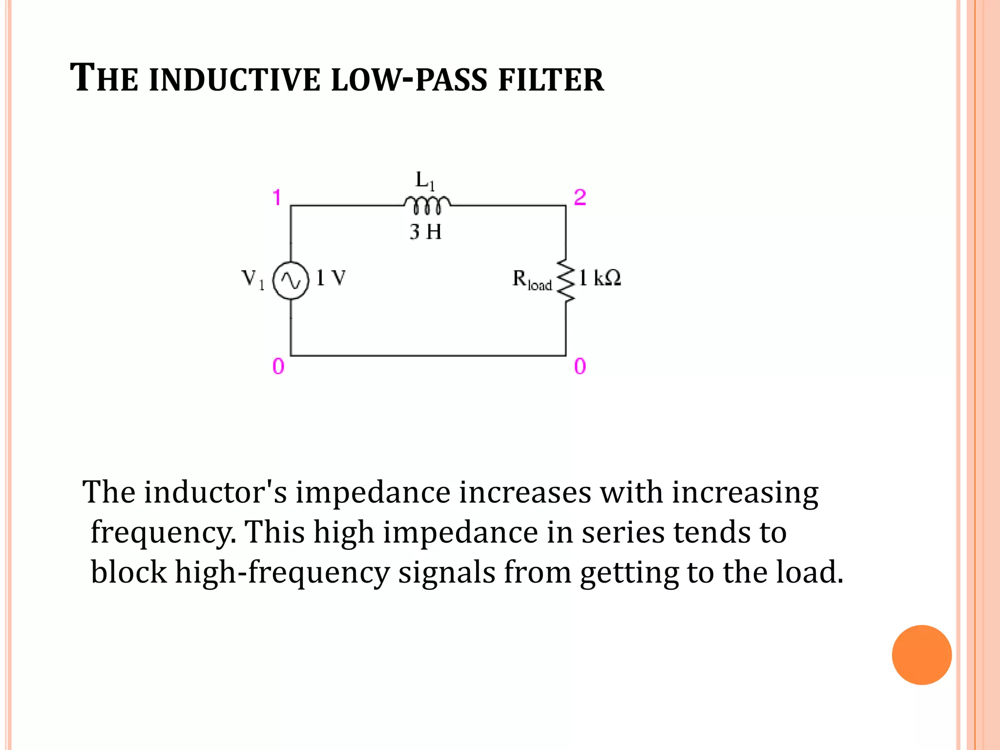 Ayesha low pass filter | PPTX