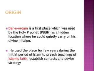 Madrassa : Origin Aims and Objective | PPTX