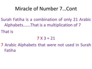 Maths & Quran | PPTX