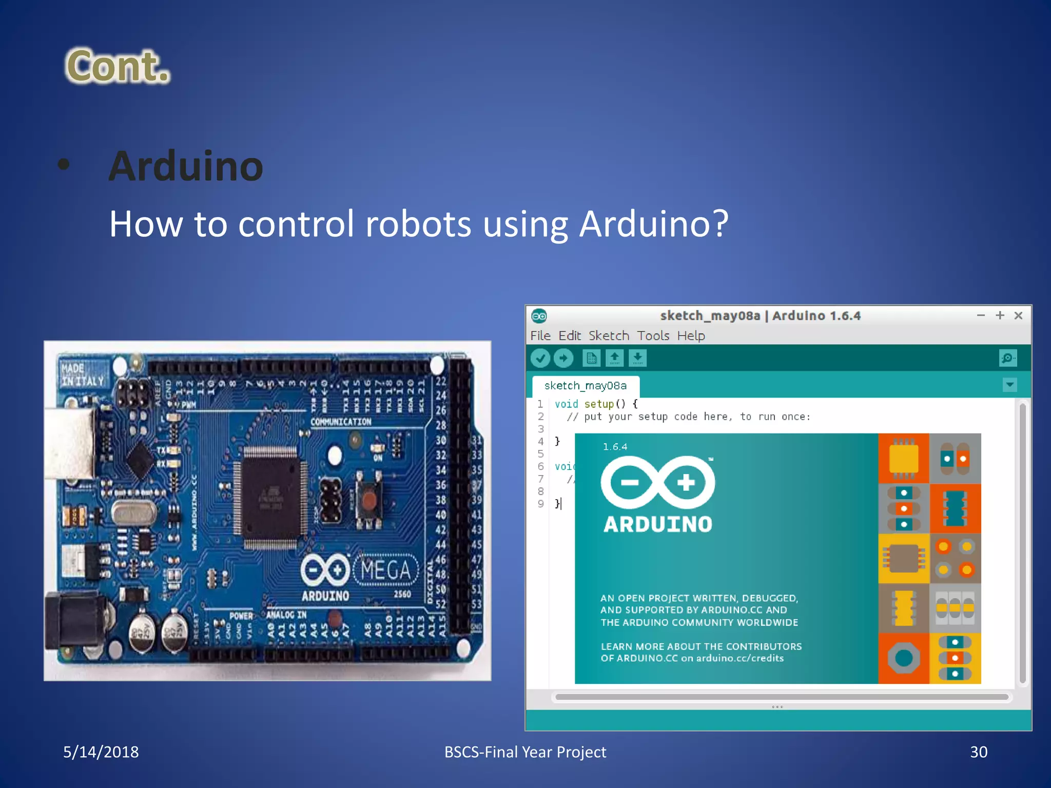 Voice Controlled Robotic Vehicle Pptx