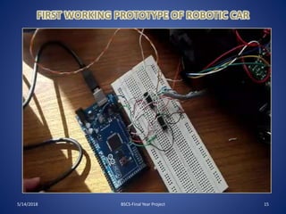 Voice Controlled Robotic Vehicle | PPTX