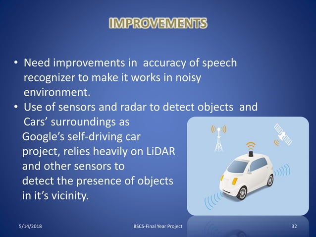 Voice Controlled Robotic Vehicle | PPTX