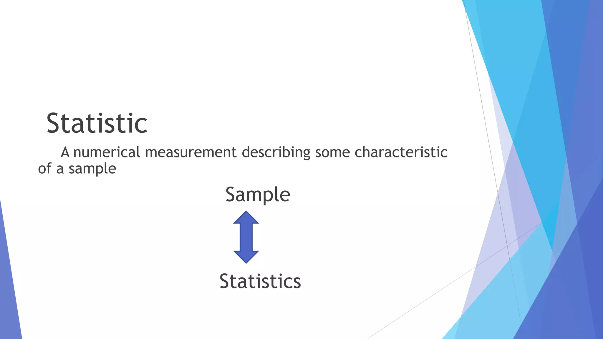 What is Statistics | PPTX