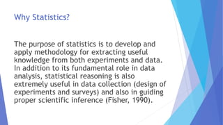 What is Statistics | PPTX
