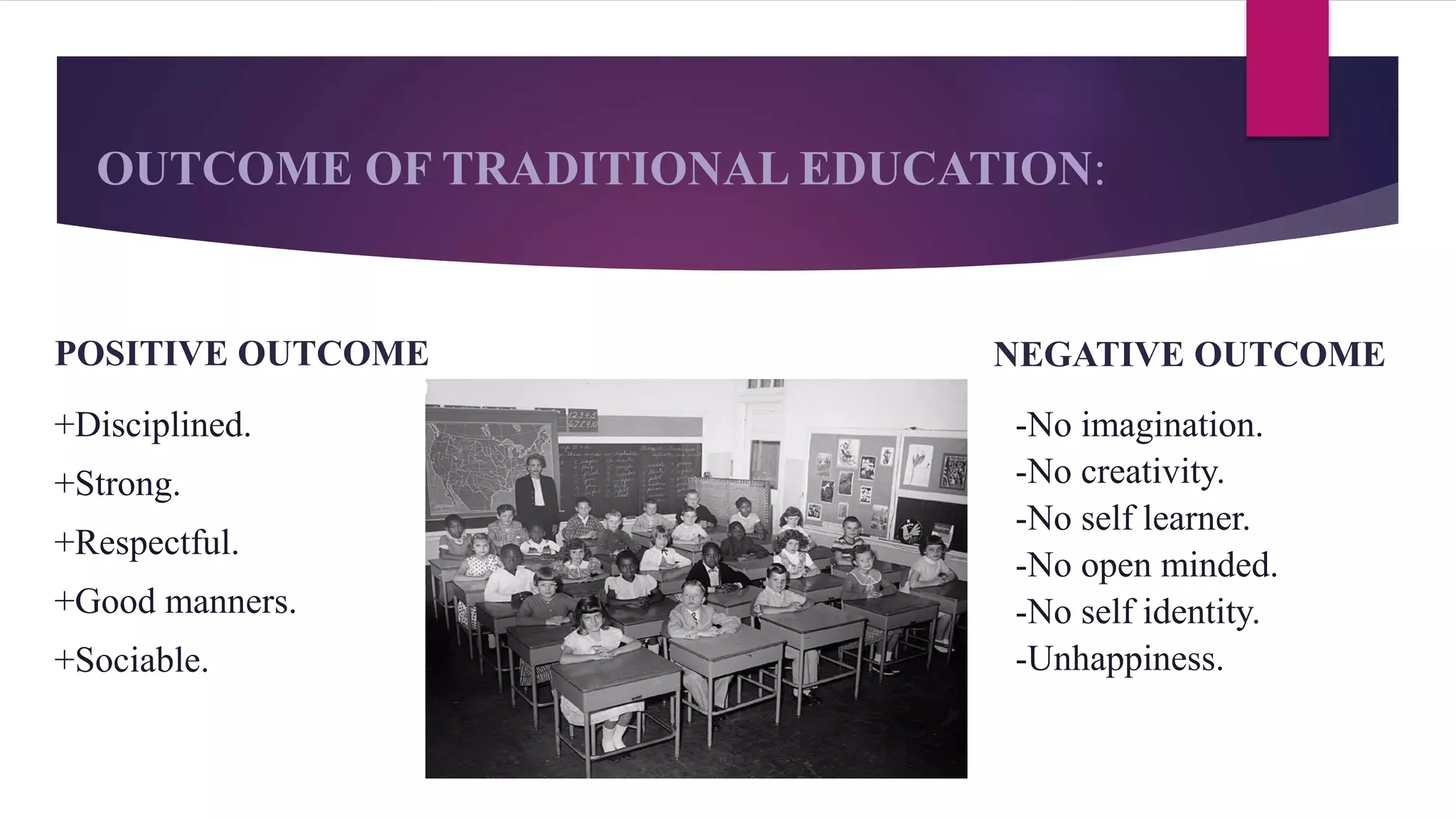 TRADITIONAL AND MODERN EDUCATION | PPTX