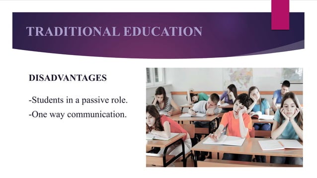 TRADITIONAL AND MODERN EDUCATION | PPTX