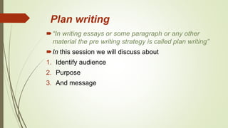 writing techniques | PPTX