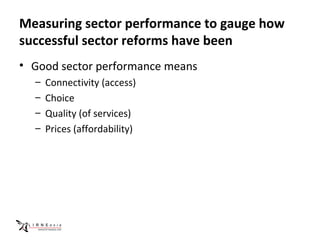Measuring sector performance: instruments and impact | PPT