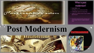 post modernism | PPTX