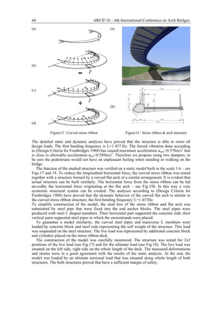 4 stress ribbon & arch pedestrian bridges | PDF