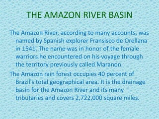 Amazon River Basin