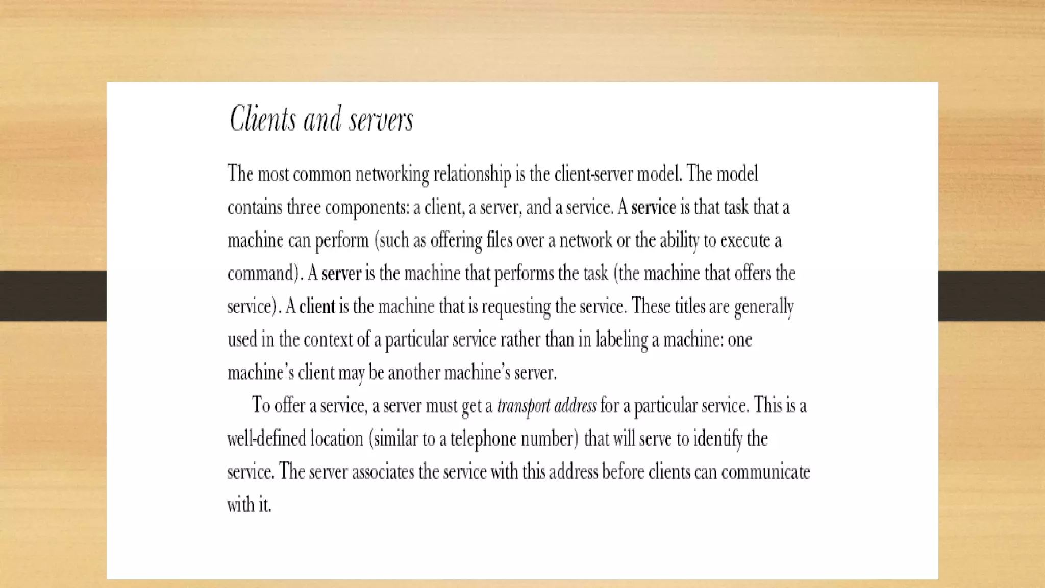 communication Mechanism in Client Server Model | PPTX