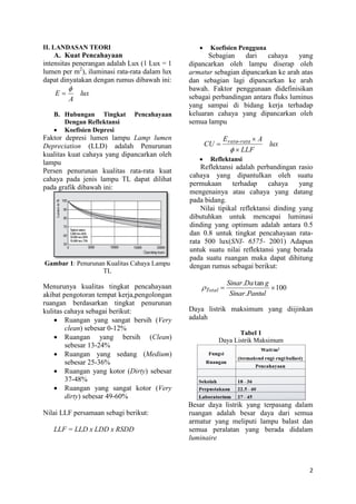 pencahayaan buatan | PDF